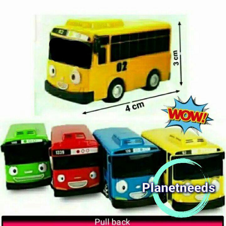 Tayo Bus Pullback Tayo Bus Pull Back / Tayo Model Bus / Toyo Kebet Bus ...