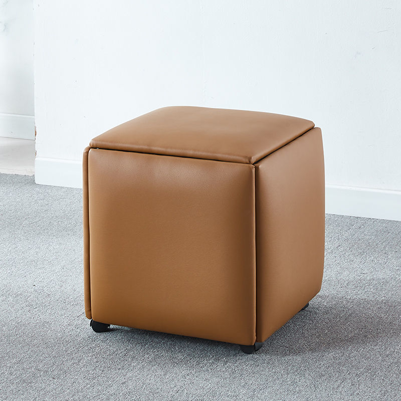 Multifunctional Chair Cube Combination Stool Five-in-one Sofa Stool ...
