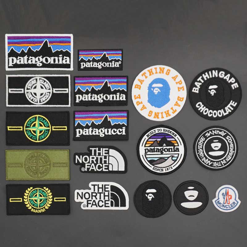 【Customized 】 Patagonia ape head Aape logo 3D Embroidery Velcro Patch ...