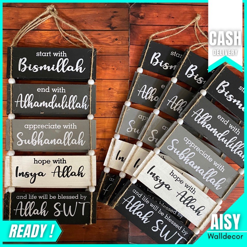 HIASAN DINDING [Sale] Cigars | Islamic Wall Decoration | God Willing ...