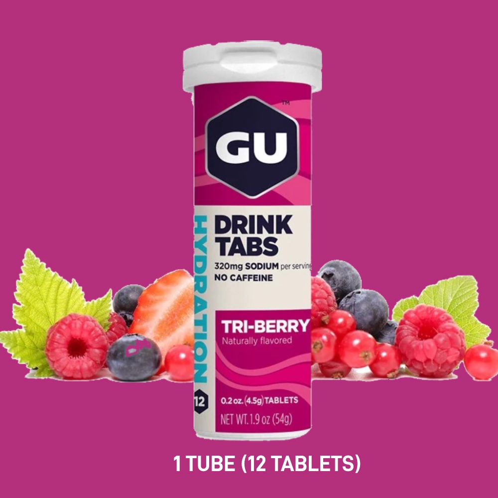 GU Hydration Tabs - Triberry | Shopee Singapore