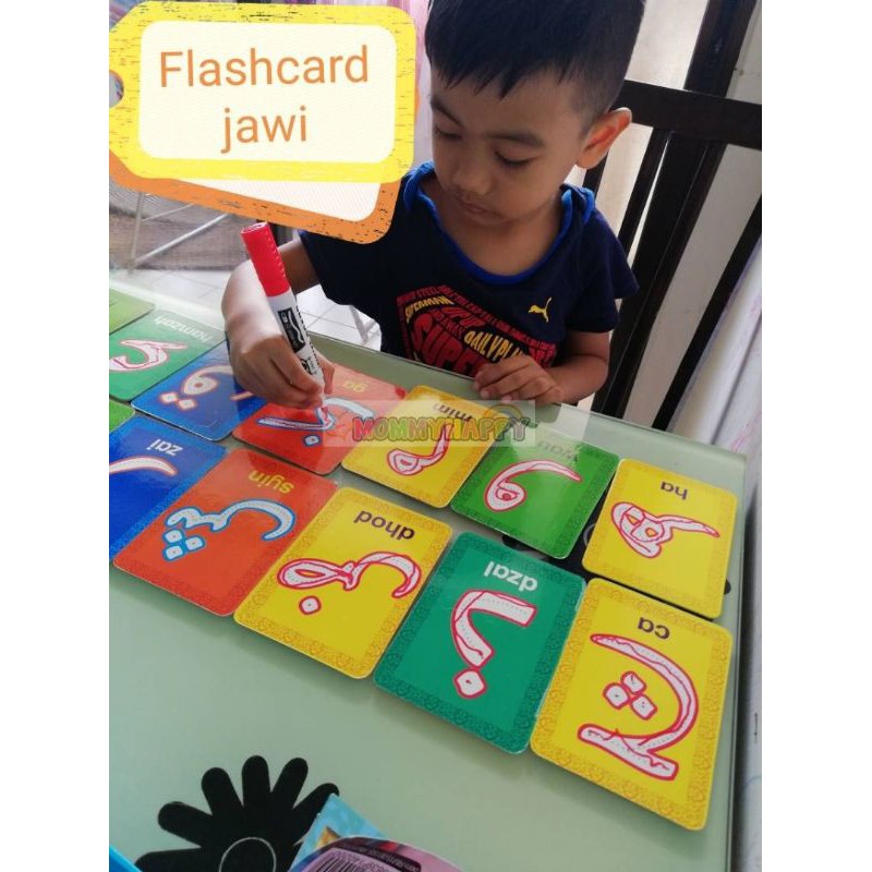 JAWI | FLASHCARD JAWI | KAD IMBAS JAWI | EDUCATIONAL TOYS | MONTESSORI ...
