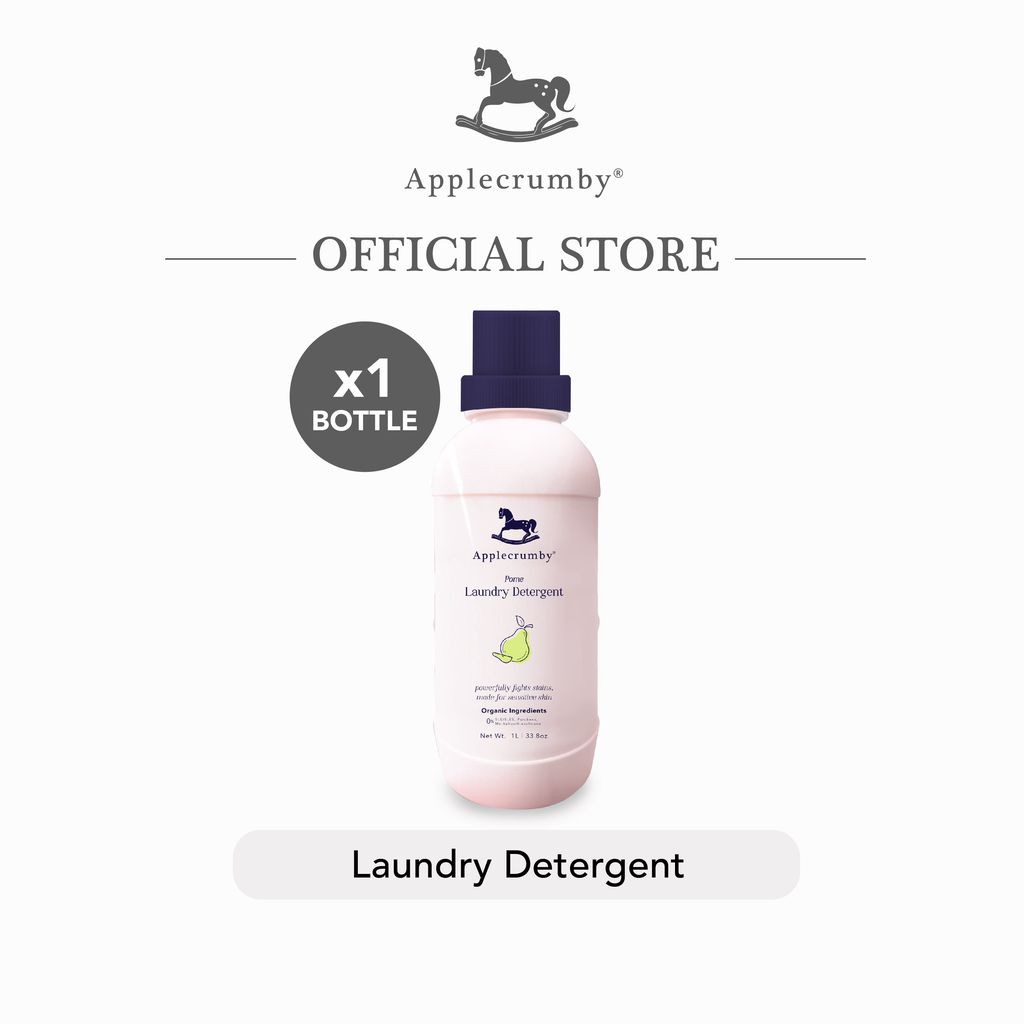 Applecrumby Laundry Detergent 1L - Pome (1 Bottle) | Shopee Singapore