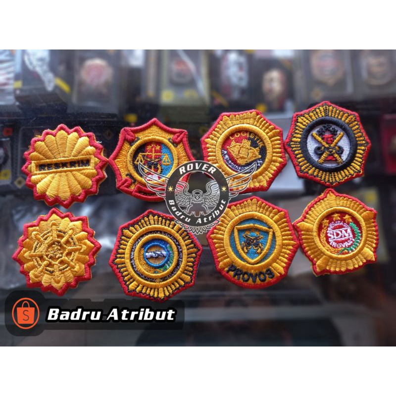 Attributes of the PDL Polri/badge/brivet of the National Police Wheel ...