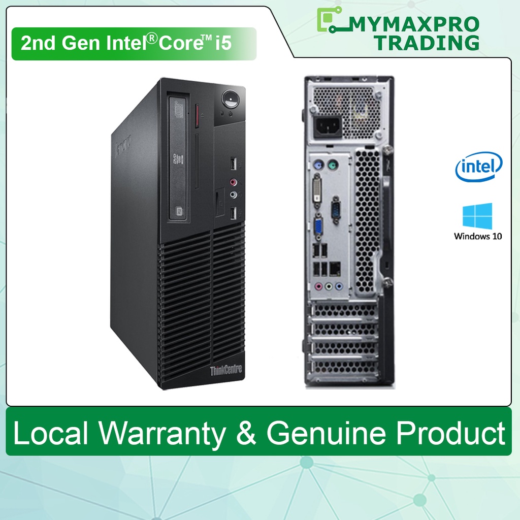 PC i5 Lenovo ThinkCentre M71E SFF Intel Core i5 (2nd Gen) / 8GB RAM ...