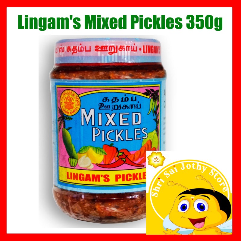 Lingams Lingam's Mixed Pickles 350g (Acar Campuran) - SHRI SAI JOTHY ...
