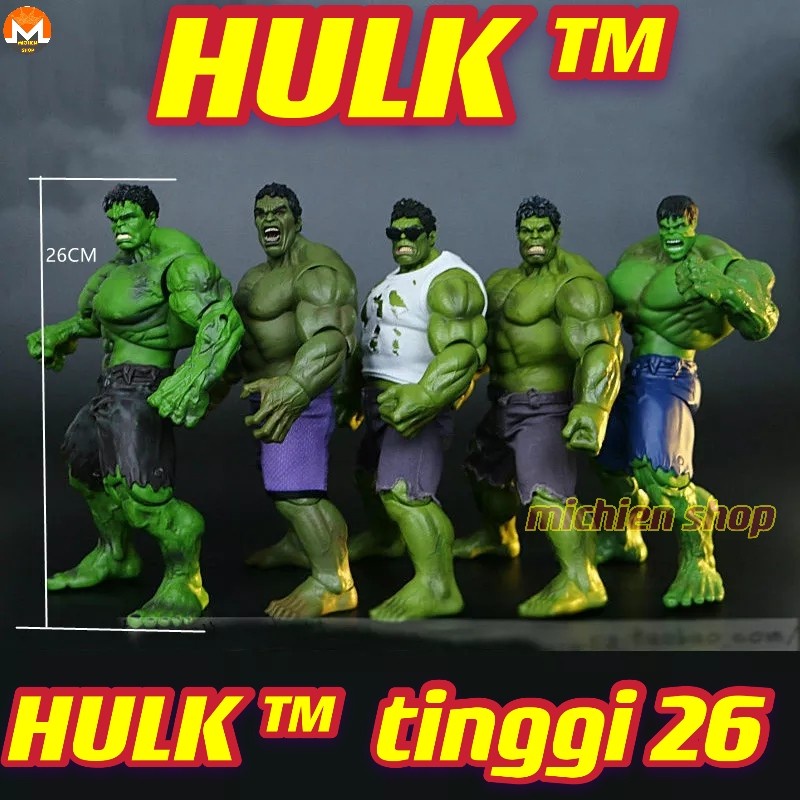 Hulk Marvel Action Figure | Shopee Singapore
