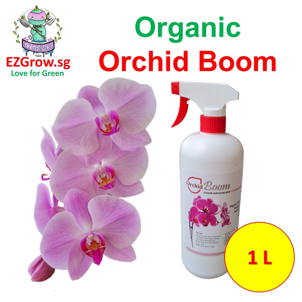 Organic Orchid Liquid Growth Enhancer Fertiliser Spray 1L Brighter ...