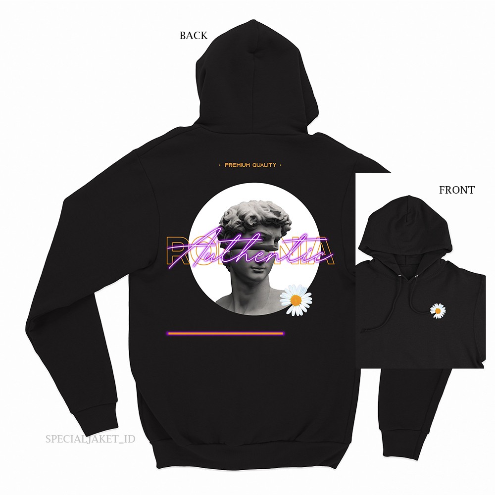 Hoodie Jumper Daisy (Screen Printing Front And Back) Size M-XXL (Boy ...