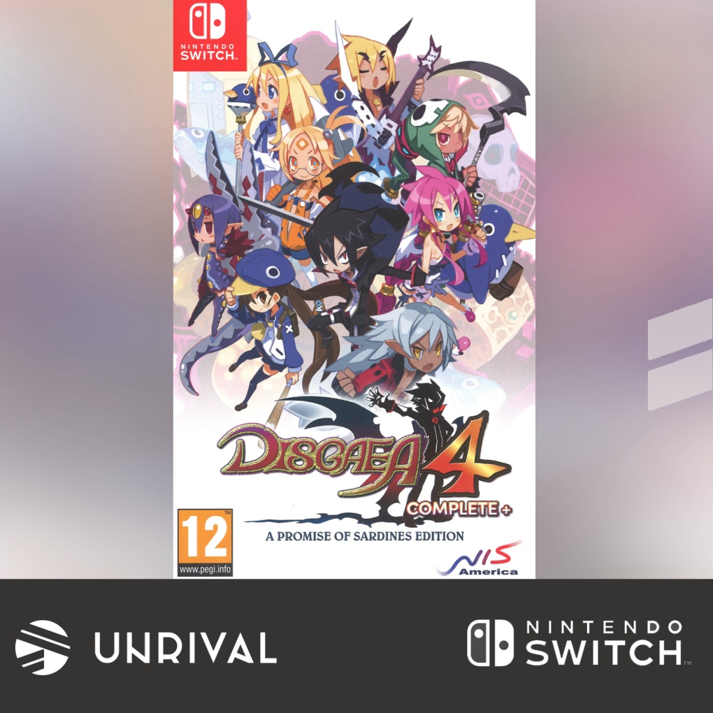 Nintendo Switch Disgaea 4 Complete+: A promise Of Sardines Edition EUR ...