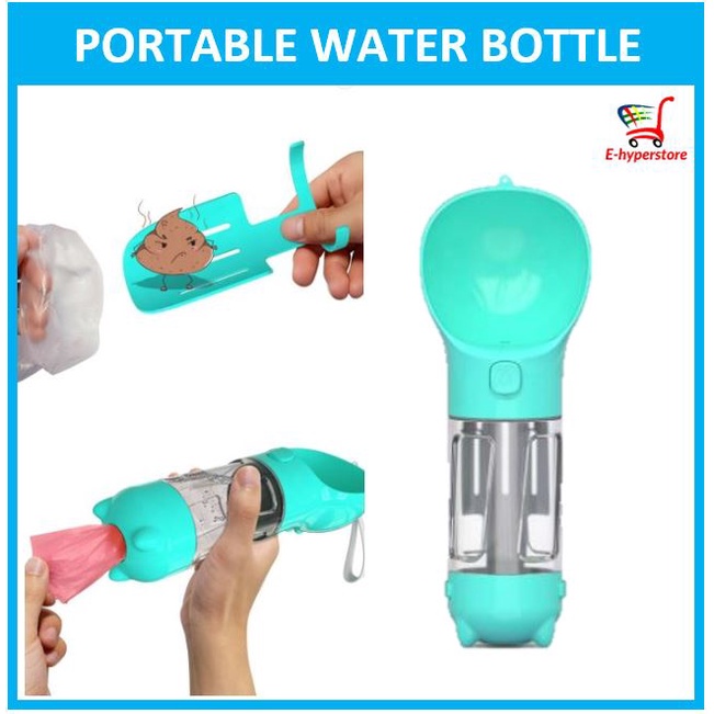 Portable Water Bottle For Pets Dog Cat Water Drinking Water Feeder ...