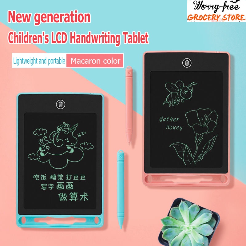 LCD Colors Drawing Board For Kids Portable Electronic Drawing Tablet ...