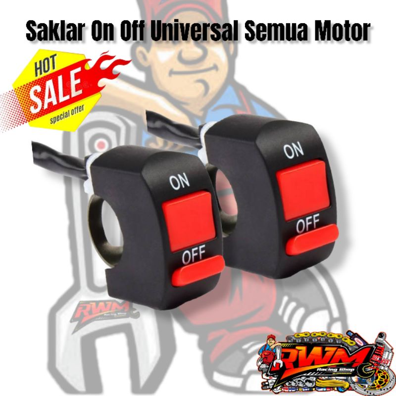 TOMBOL Universal On Of Switch Universal On Off Button Switch plus ...