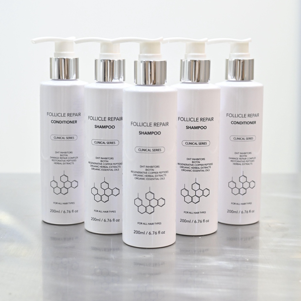 Follicle Repair Shampoo conditioner Medical Hair loss treatment for men ...