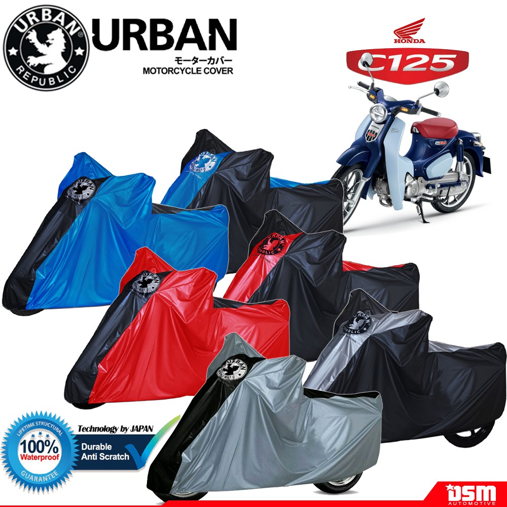 Urban/honda C125 Super Cub Motorcycle Cover/100% Waterproof/Super Cub ...