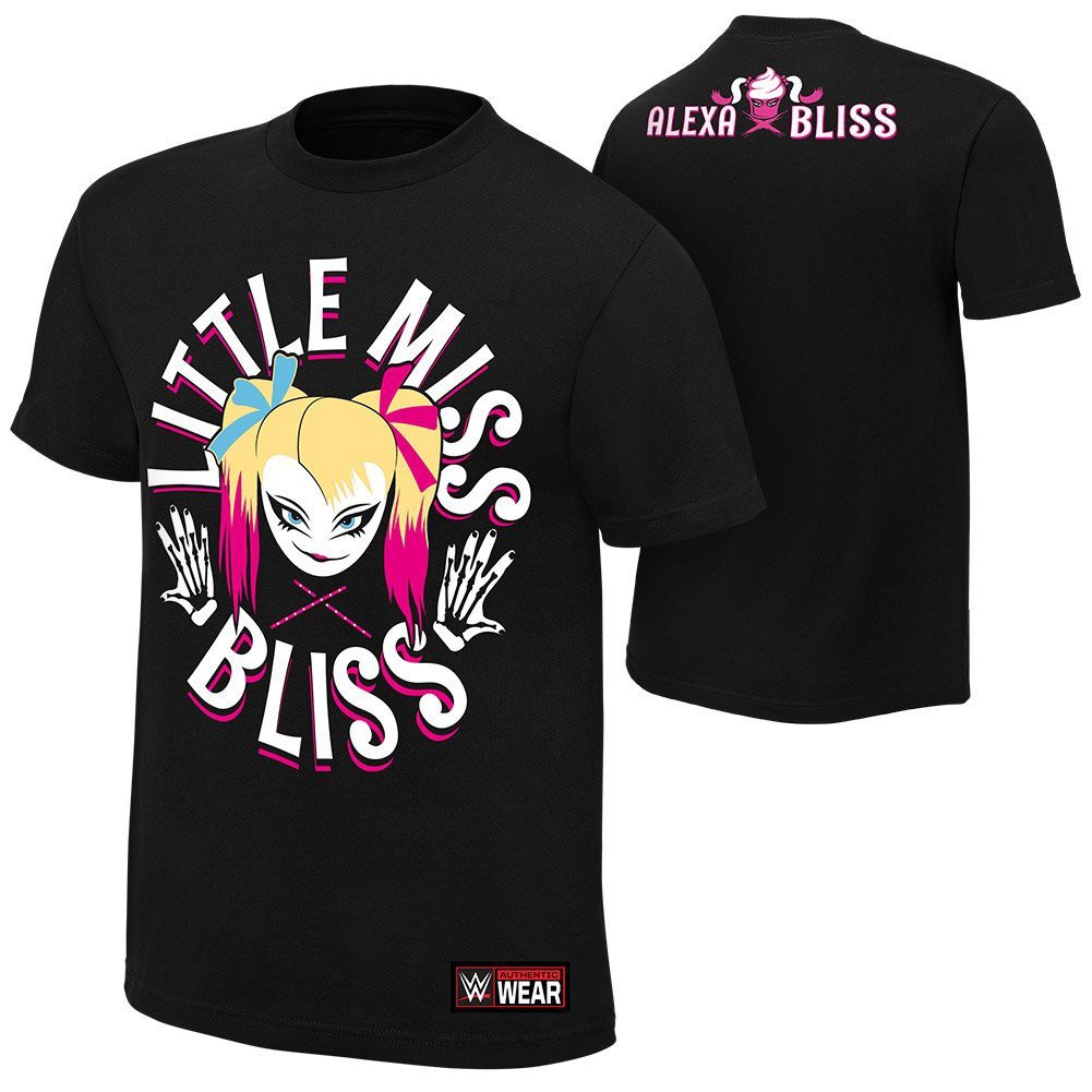 wwe alexa bliss little miss blis Graphic T-Shirt | Shopee Singapore