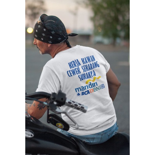 Men's Distro T-shirt Work Parody of Friends and Girls Sukanya Mandiri ...