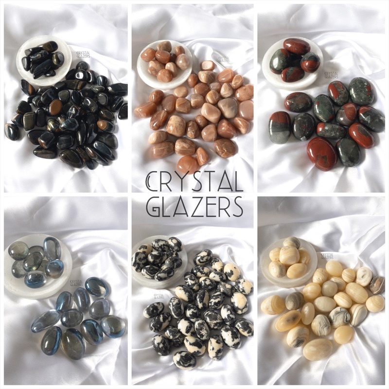 [CRYSTALGLAZERS] Crystal Tumbles (Assorted) | Shopee Singapore
