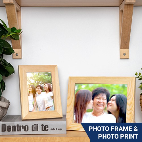 Photo Frame With Free Photo Printing In 4R, 5R, 6R and S8R Size ...