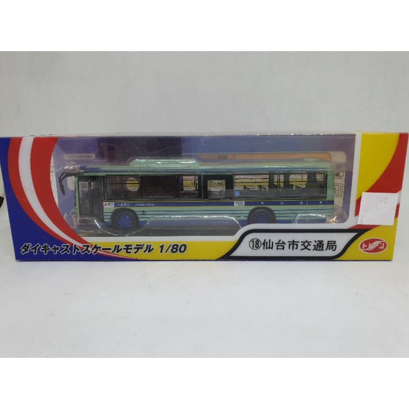 Japanese bus Model Faithfull Scale 1: 80 Green Length About 13-14cm ...