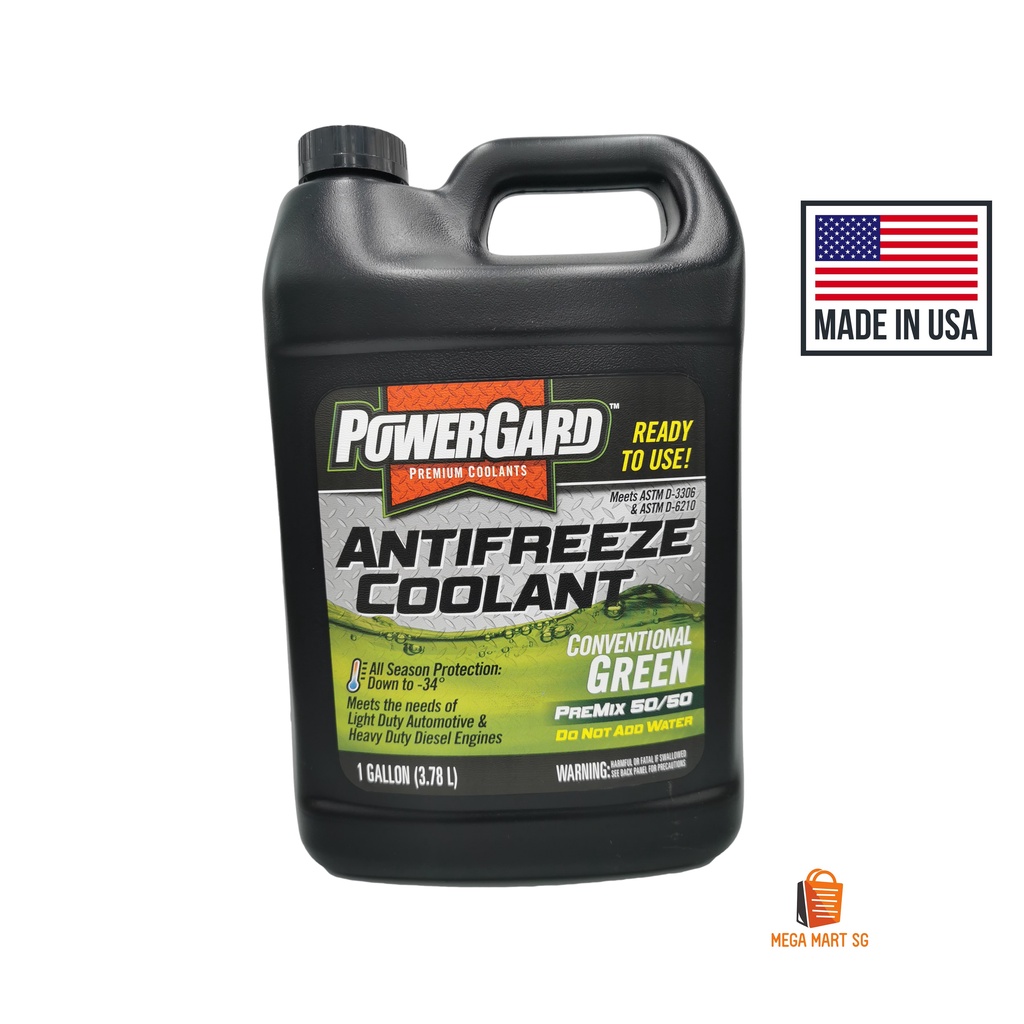 PowerGard Premium Green 50/50 Coolant | Shopee Singapore