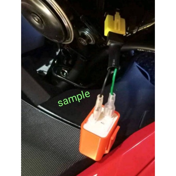 RELAY FLASHER modify LED SIGNAL RSX Y16ZR Y15ZR V2 R15 V3 R25 Y16 Y15 ...