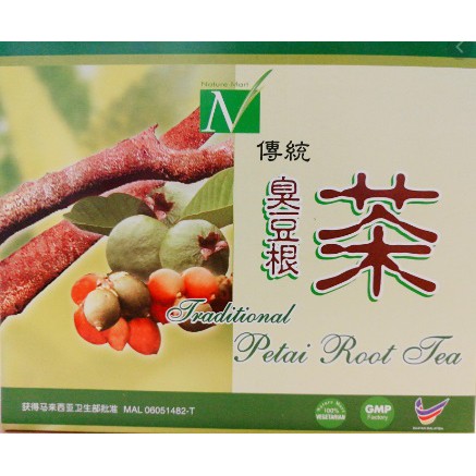 Traditional Petai Root Tea 传统臭豆根茶保健养生茶 8gm X 20 Sachet Expiry Date 02/ ...