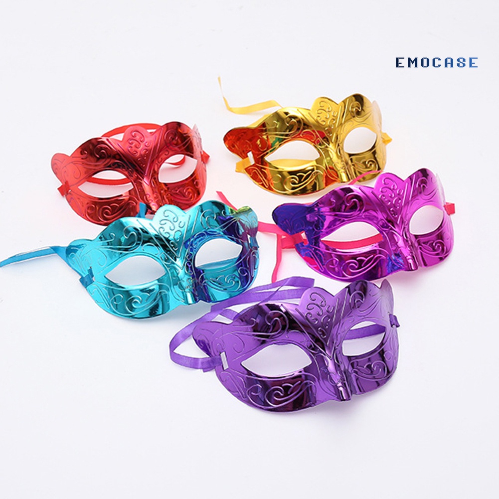 LYM-Halloween Butterfly Half Face Mask Kids Girls Cosplay Masquerade ...