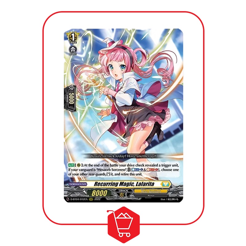 Cardfight Vanguard Singles DBT04 Keter Sanctuary Recurring Magic ...