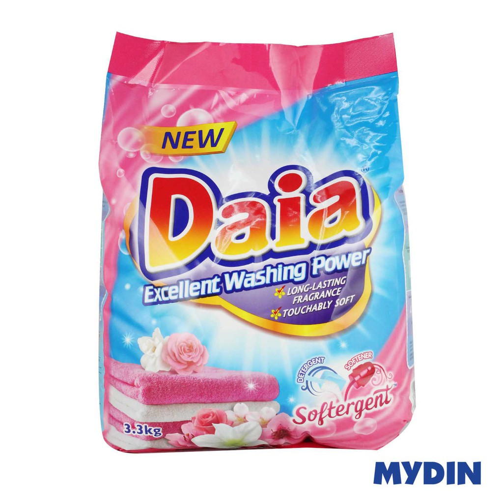 Daia Excellent Washing Powder Softergent 3.3kg (New) | Shopee Singapore