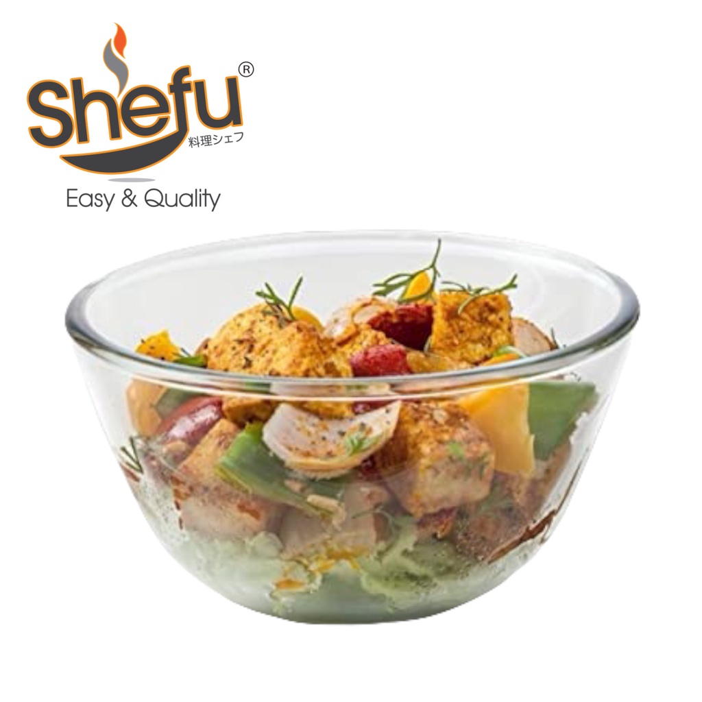 Shefu High Borosilicate Glass Bowl (3L) | Shopee Singapore