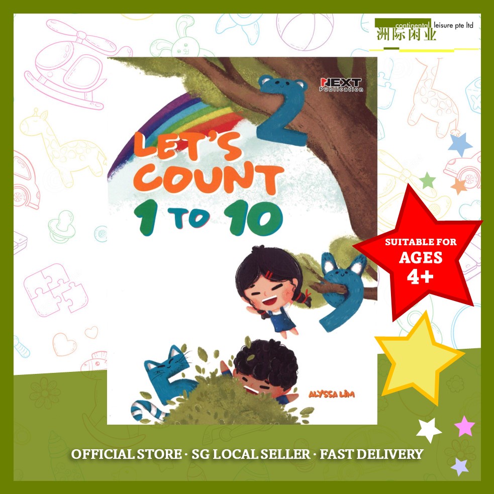 Next- Let's Count 1 to 10 / Writing / 9789811713224 | Shopee Singapore