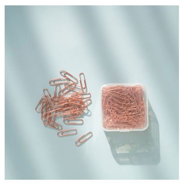 15 * Rose Gold Paper Clips | Shopee Singapore