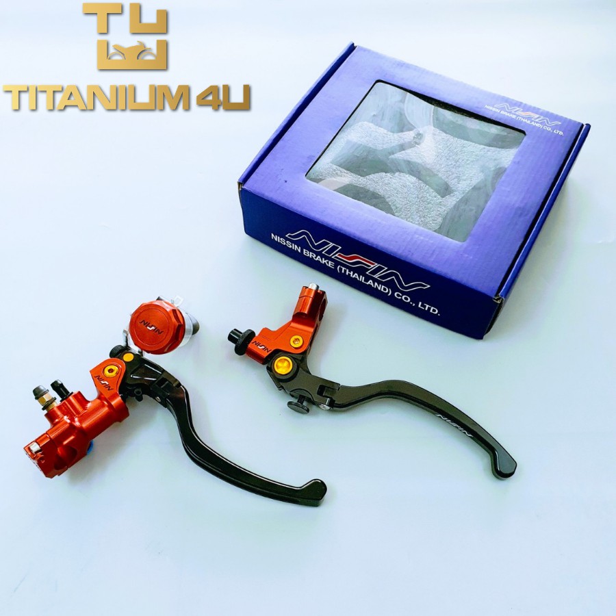 Nissin BRAKE HANDLE SET WITH REMOVABLE OIL TANK | Shopee Singapore