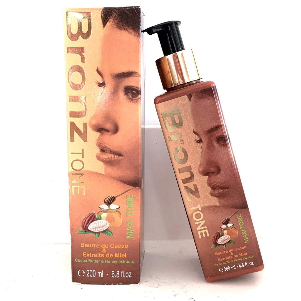 BronzTone Maxi Tone with Cocoa Butter & Honey Extracts Body Lotion ...