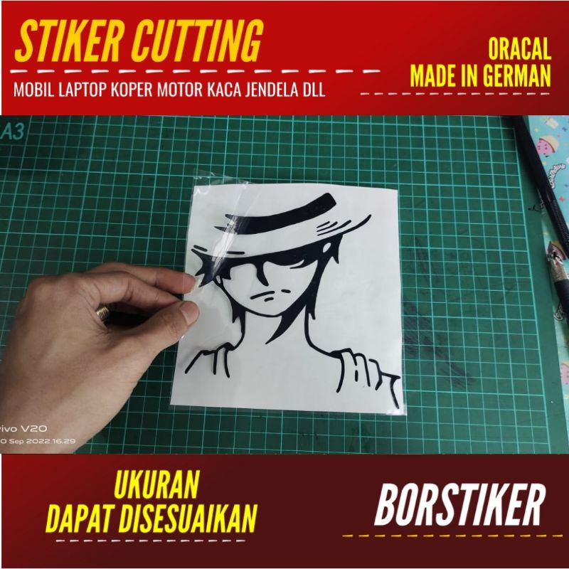 Luffy ONE PIECE STICKER CUTTING ANIME LOGO Etc | Shopee Singapore