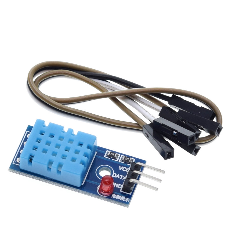 DHT11 Temperature and Relative Humidity Sensor Module for arduino Diy ...