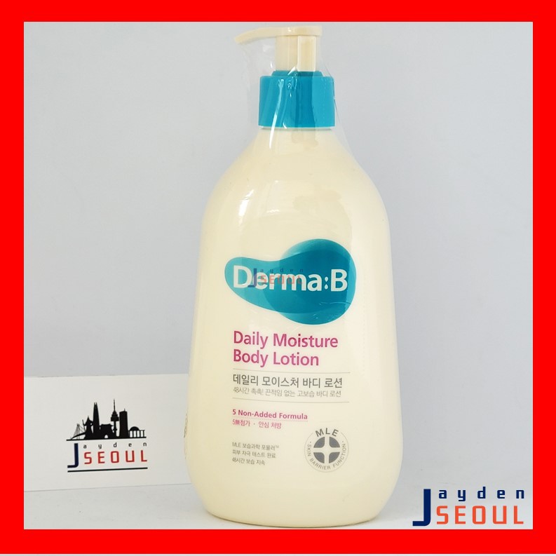 |FROM KOREA| Derma B - Daily Moisture Body Lotion (400ml) | Shopee ...