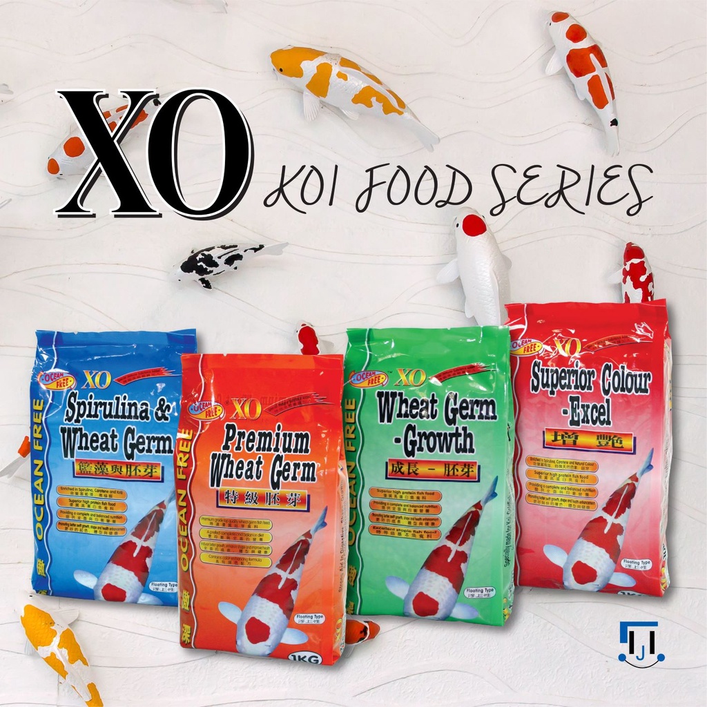 Ocean Free XO Series Koi Food 1KG ***READY STOCK*** | Shopee Singapore
