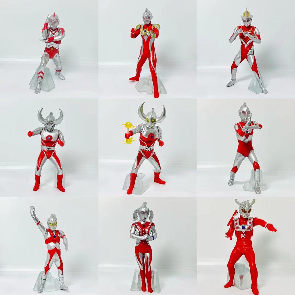 12cm Ultraman Series Action Mini Figure Collectibles Cake Topper ...