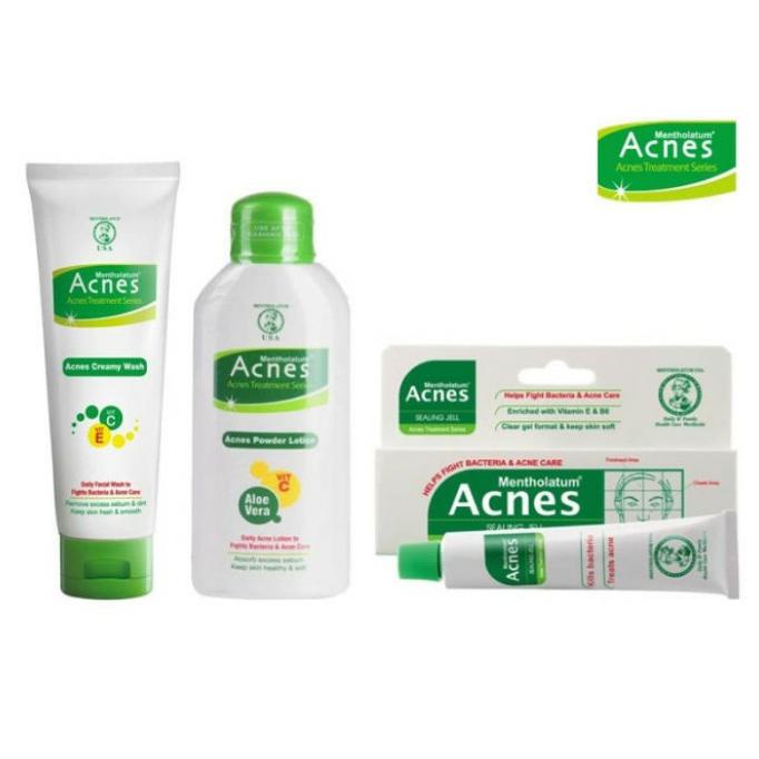 Acnes Treatment Series Package Basic Set Shopee Singapore