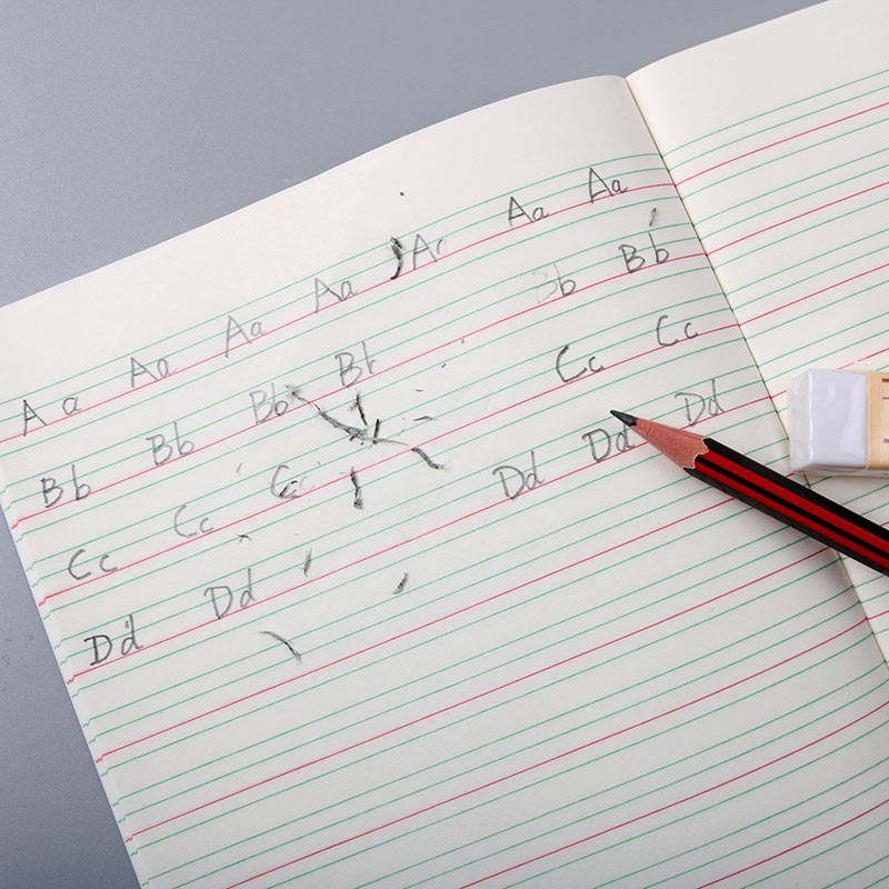 10 English Books Thick Four-Line Three-Frame Standard Primary School ...