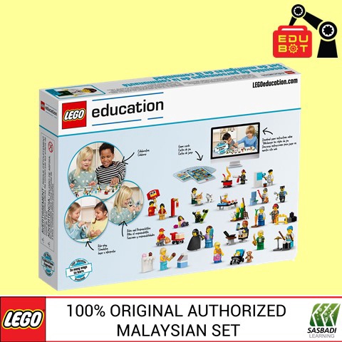 LEGO Education Community Minifigure Set 45022 | Shopee Singapore