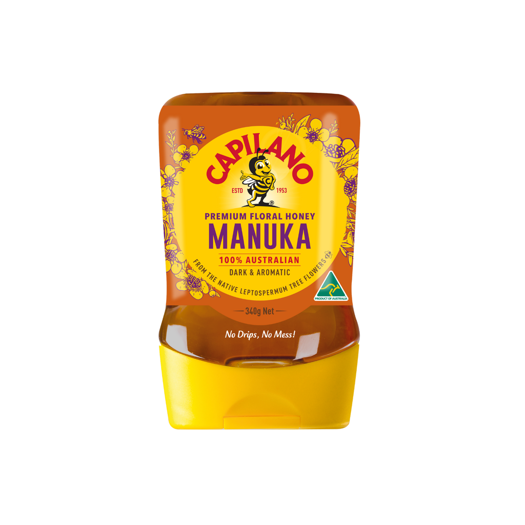 Capilano Manuka Honey Upside Down Squeeze 340g | Shopee Singapore