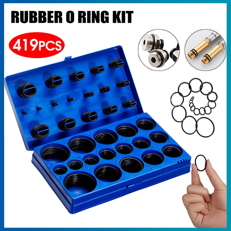 O Ring Rubber Washer 225/270/ 419pcs Set Hydraulic Plumbing Seals ...