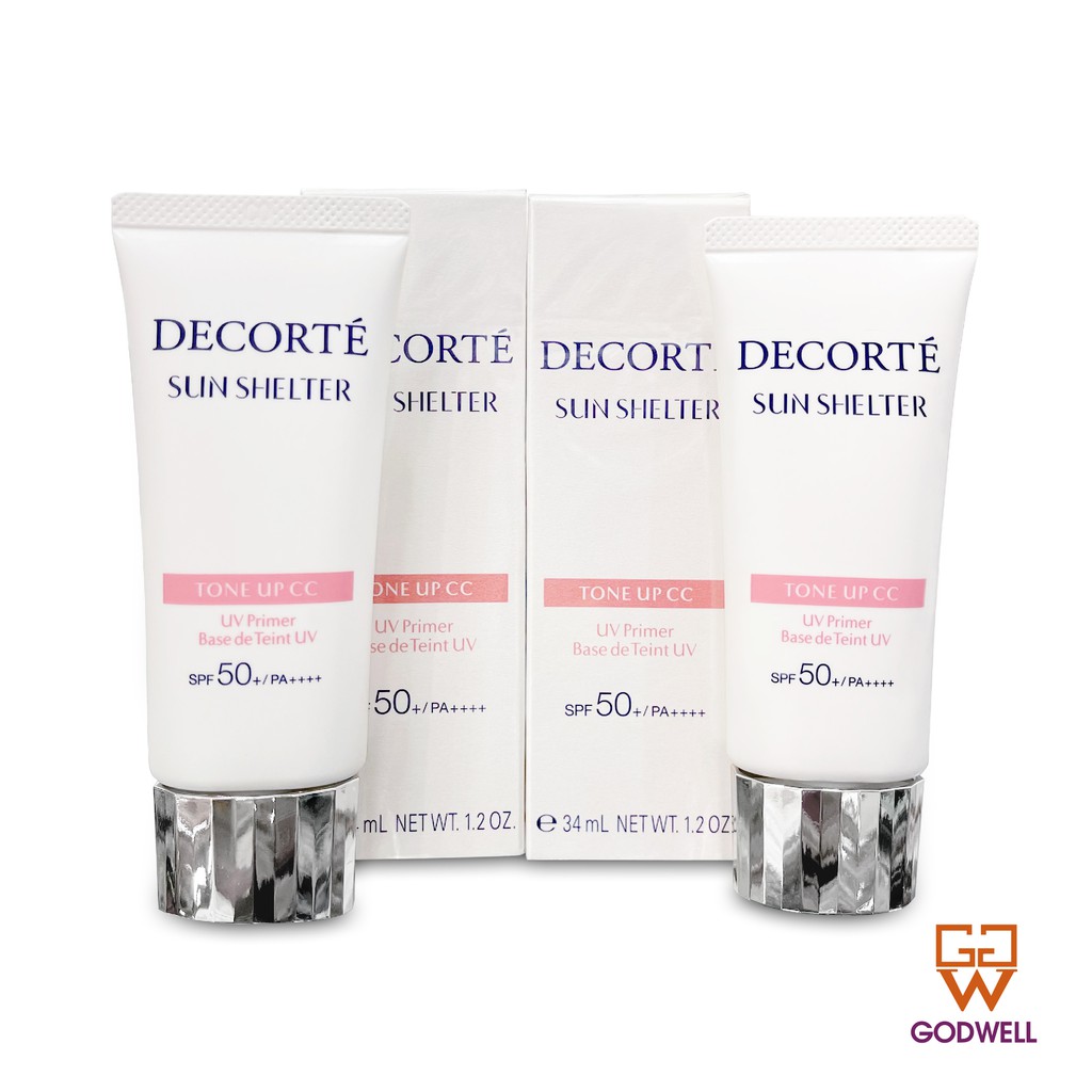COSME DECORTE - SUN SHELTER TONE UP CC UV Primer Base de Teint UV SPF50+/PA++++ (01/02/10 ...