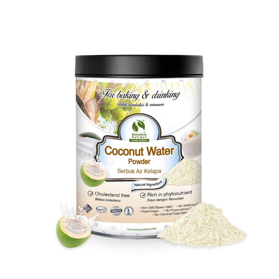 Coconut Water Powder Fat-Free Refresh & Hydrating Drink Natural ...