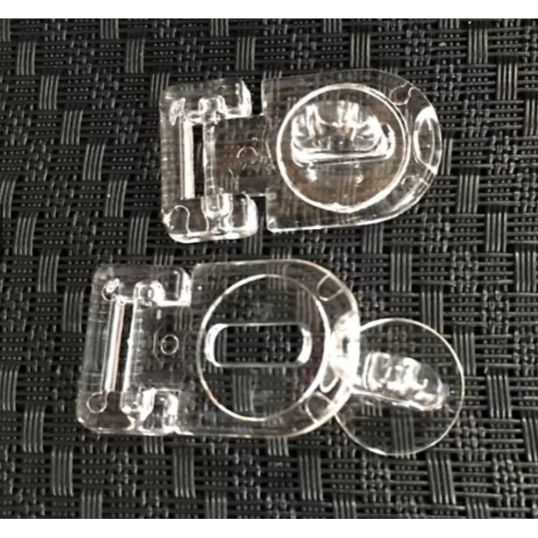 Transparent Overpal Acrylic Hook Box Acrylic Padlock Lacth Latch Lock ...