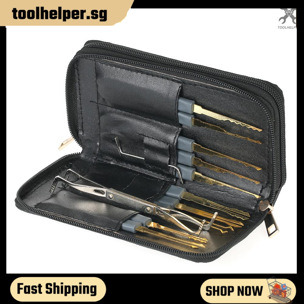 [T&H] 24pcs Professional Unlocking Lock Picking Tools Set Practice ...