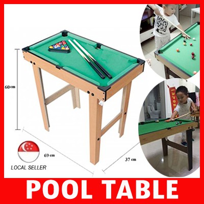 [ SG Local Seller ] Kids Pool Table Billiard Snooker High Grade Version ...